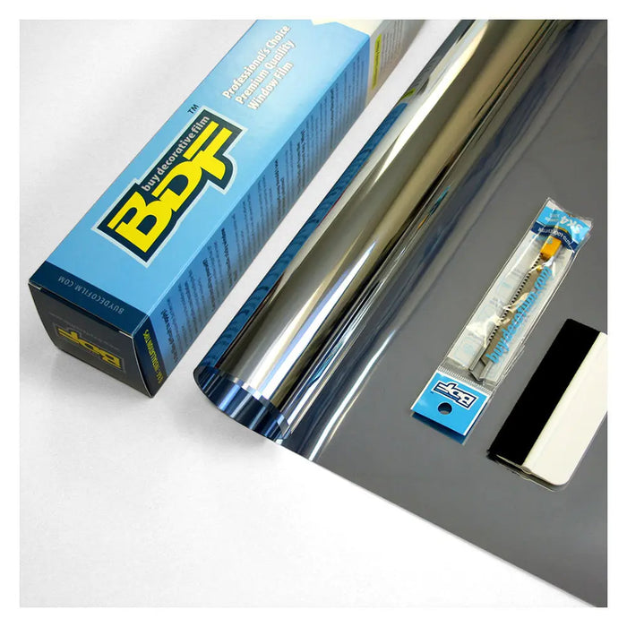 King Shade F-7 Gold Tint Solar Mirror Gold Film - 20ft X 10ft Roll, F-7 ...